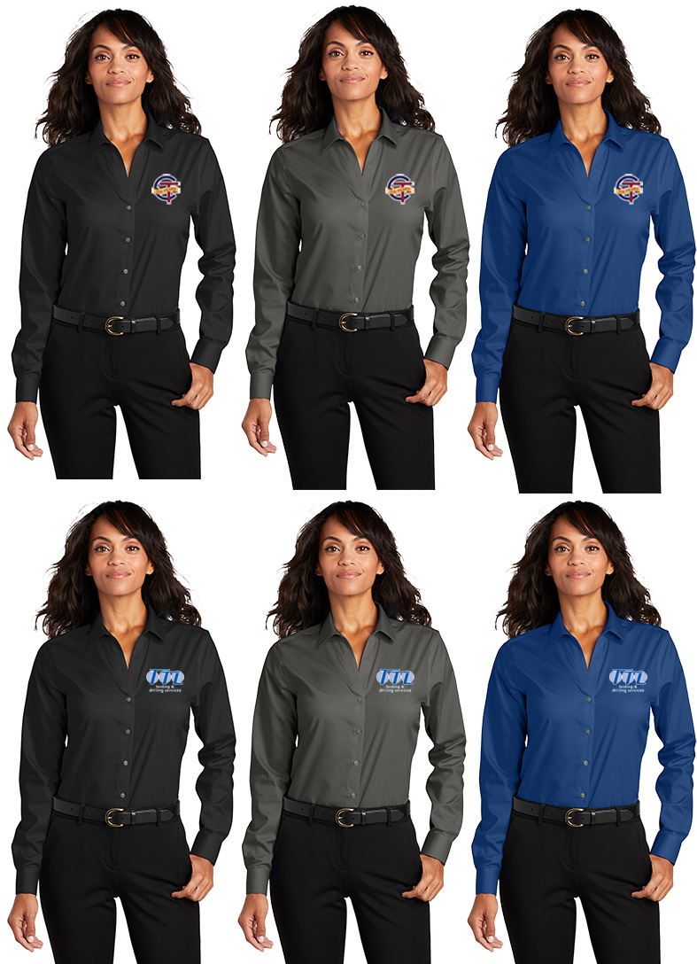 Red House® Ladies Non-Iron Twill Shirt – CT Consultants Web Store